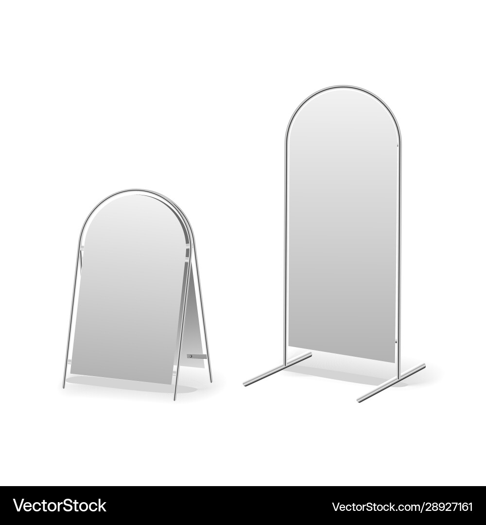 Advertising street stand Royalty Free Vector Image