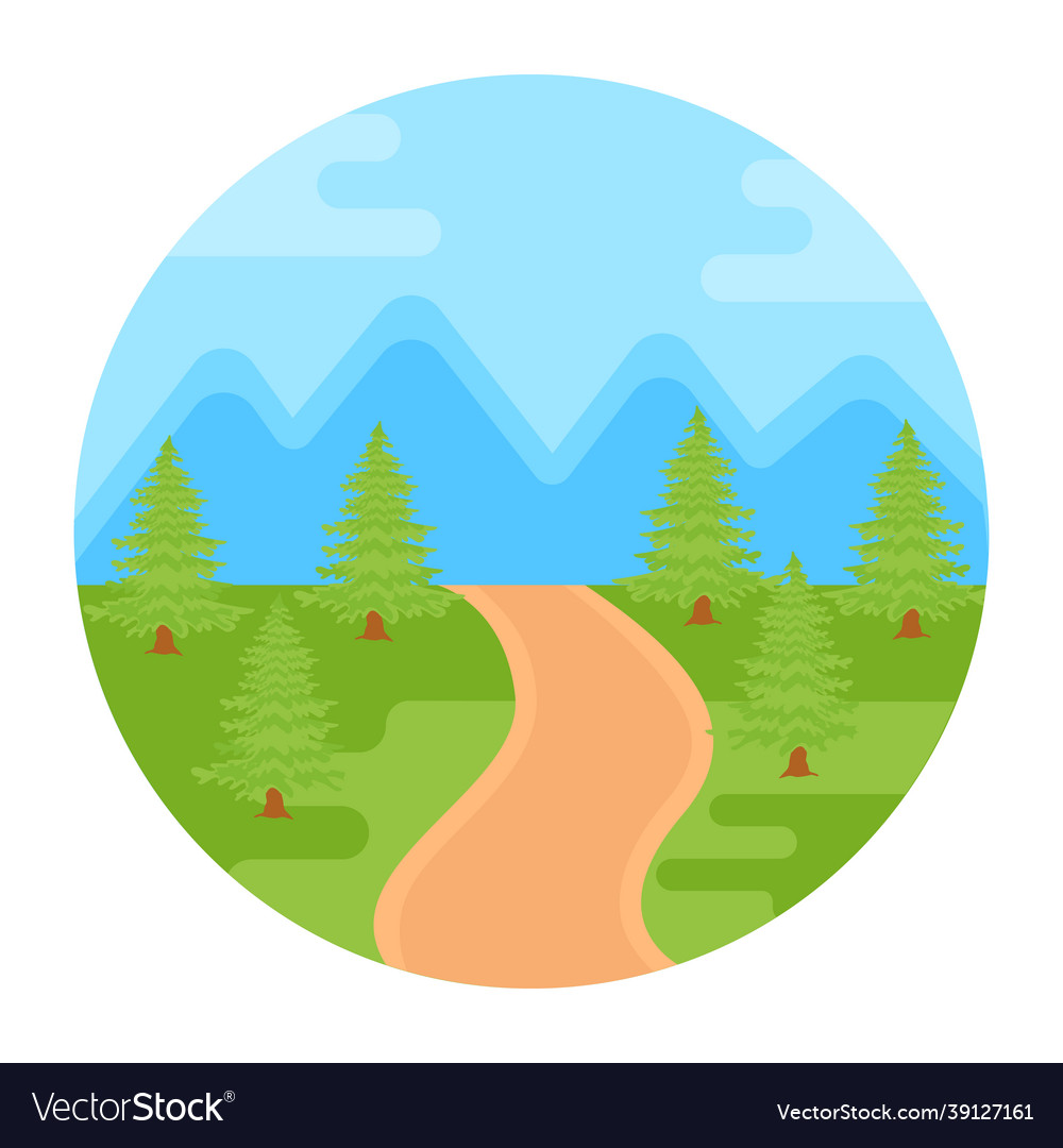 Pathway Royalty Free Vector Image - VectorStock