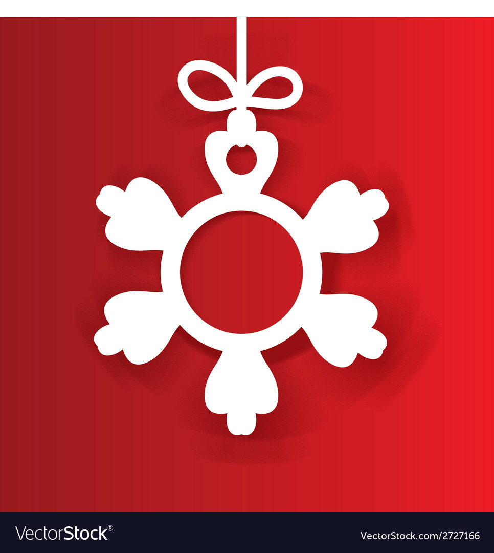 Abstract snowflake background Royalty Free Vector Image