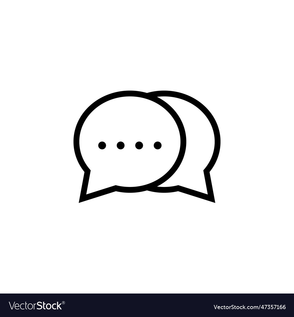 Comment icon Royalty Free Vector Image - VectorStock