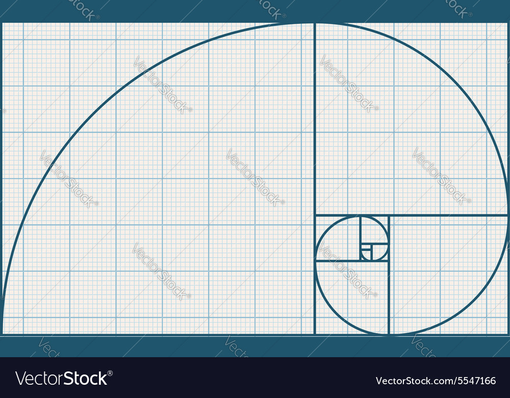 Golden section Royalty Free Vector Image - VectorStock