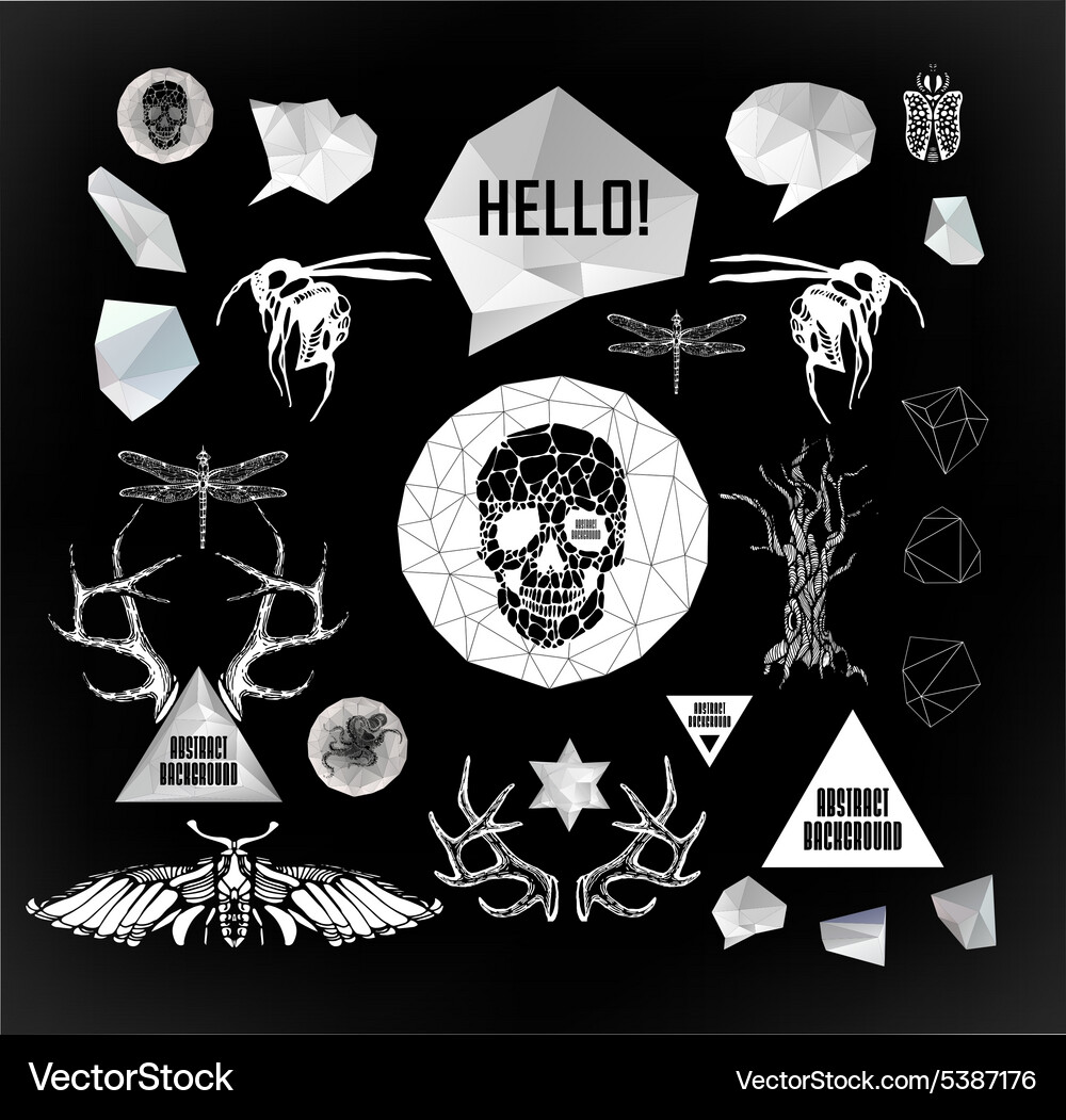 Abstract gothic Royalty Free Vector Image - VectorStock