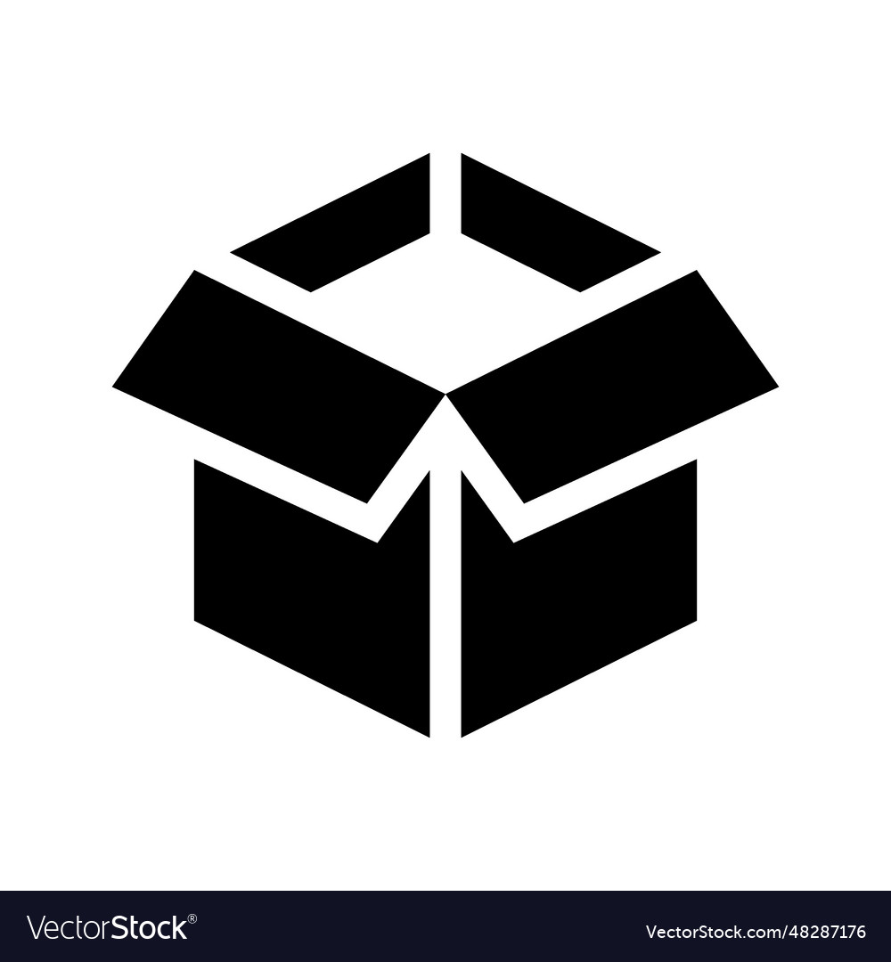 Box icon Royalty Free Vector Image - VectorStock