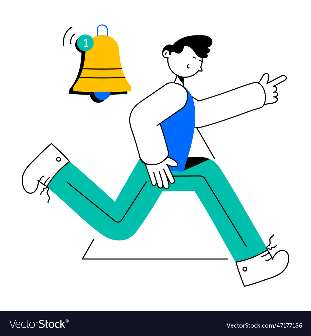 Notification alert Royalty Free Vector Image - VectorStock Notification alert Royalty Free Vector Image - VectorStock