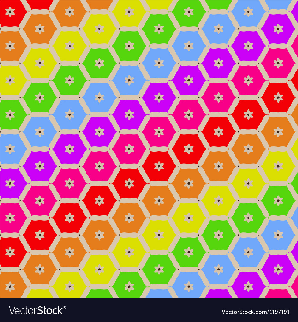 Color pattern Royalty Free Vector Image - VectorStock