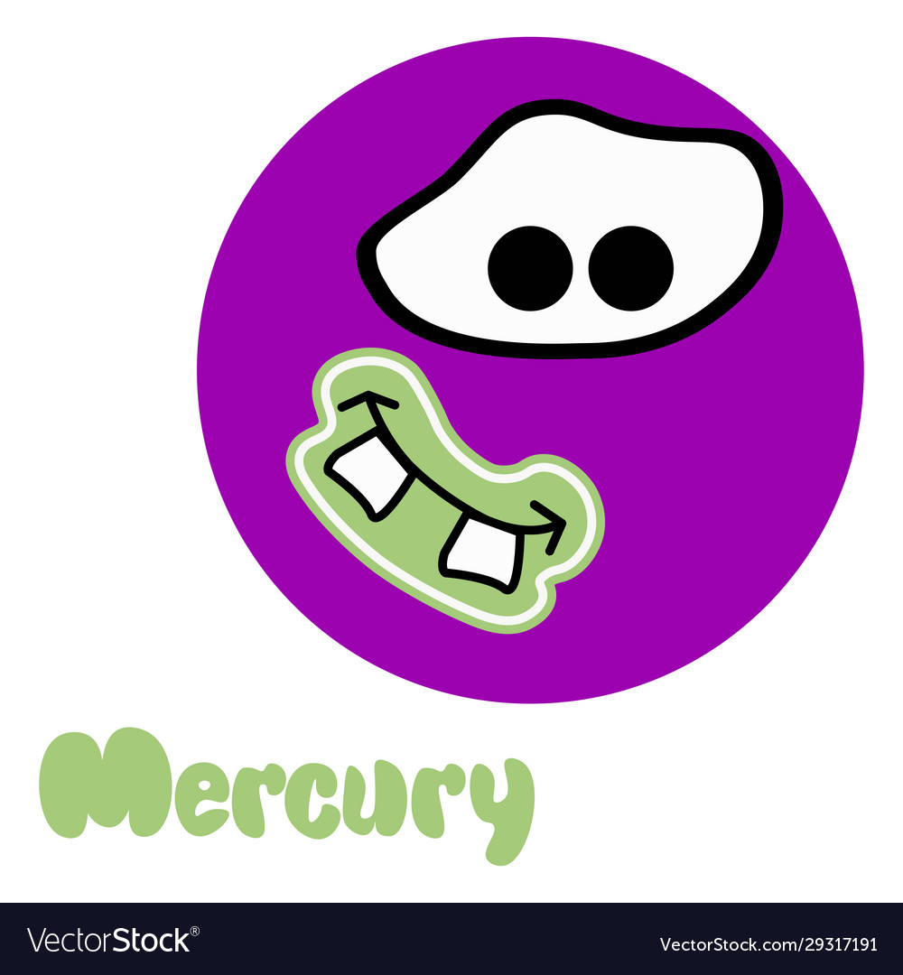 Mercury Royalty Free Vector Image - VectorStock