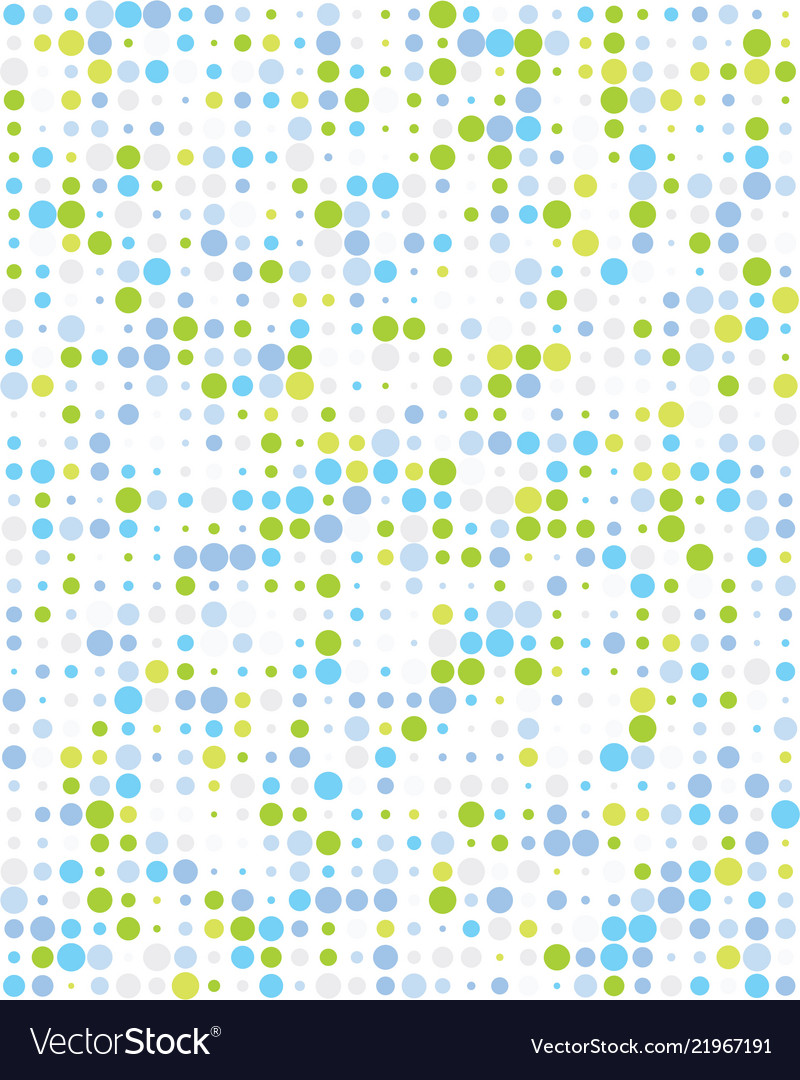 Pattern with colorful dots Royalty Free Vector Image