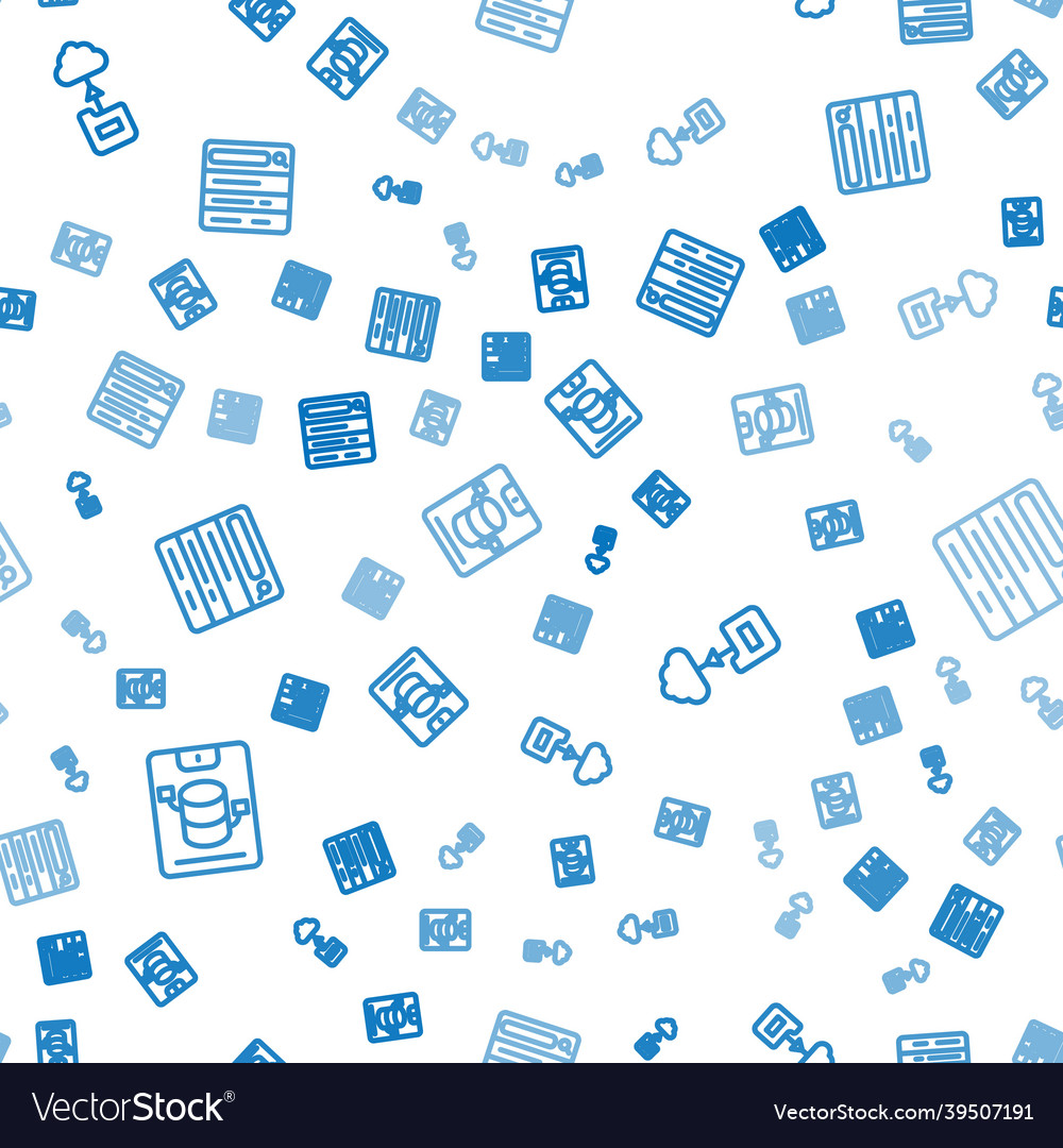 Set line server data web hosting cloud Royalty Free Vector Set line server data web hosting cloud Royalty Free Vector