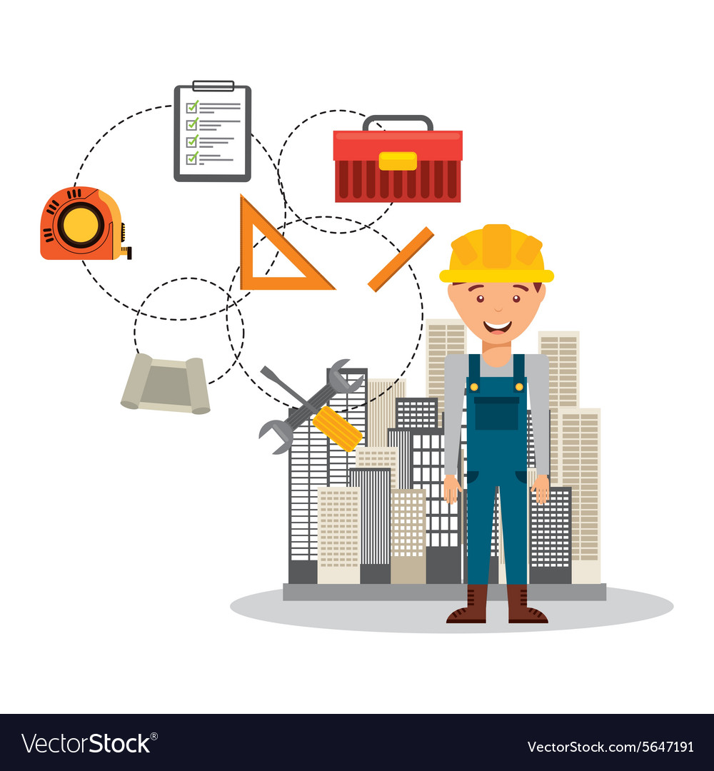 Under construction Royalty Free Vector Image - VectorStock