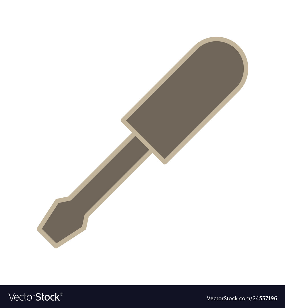 Screwdriver icon Royalty Free Vector Image - VectorStock