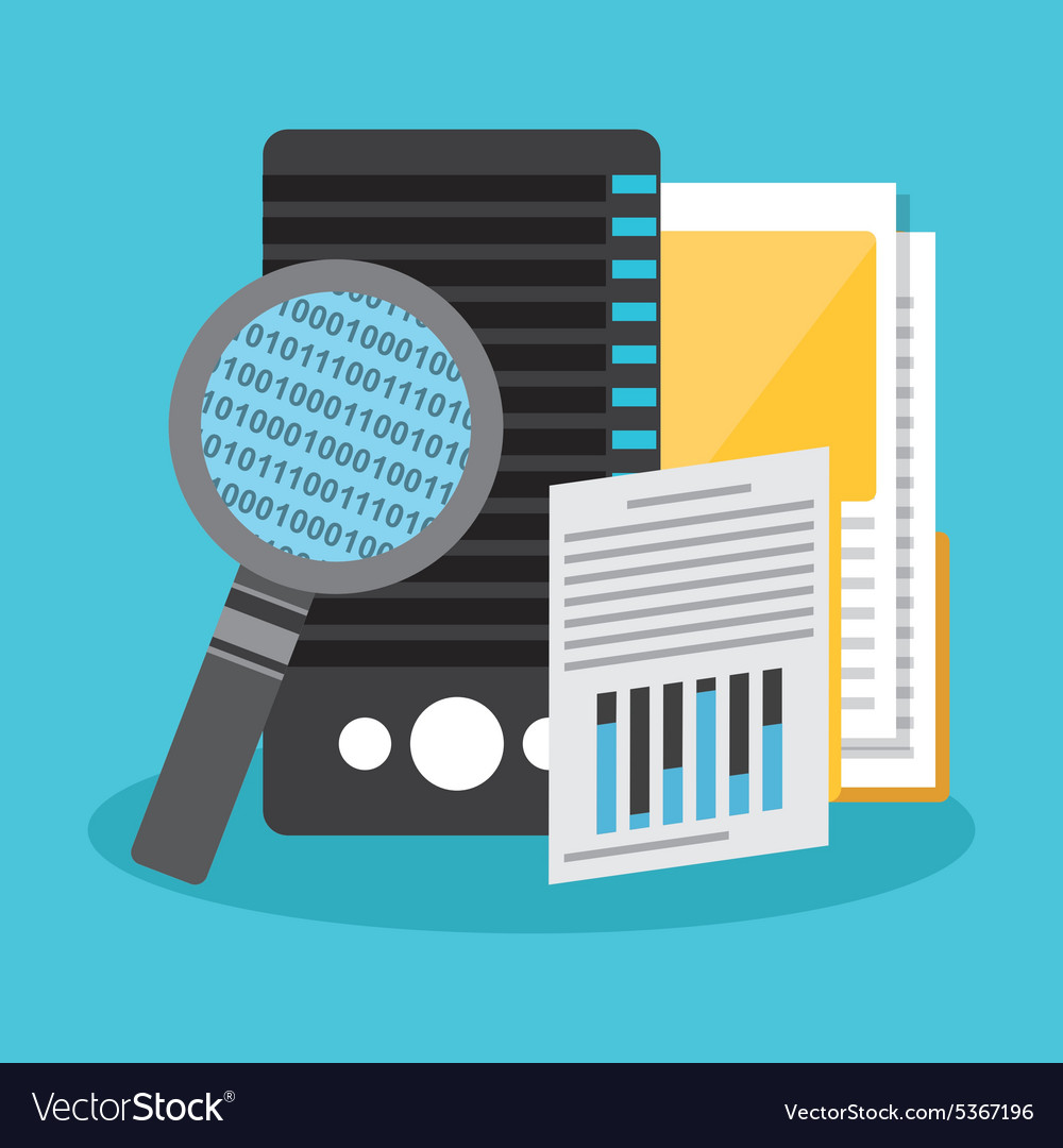 Storage concept Royalty Free Vector Image - VectorStock