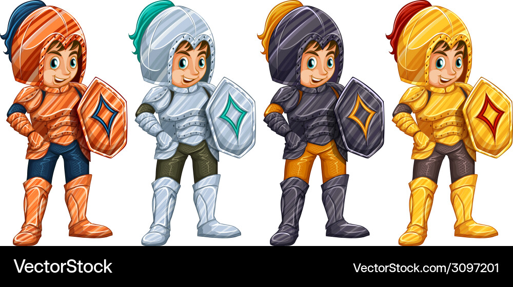 Knights Royalty Free Vector Image - VectorStock