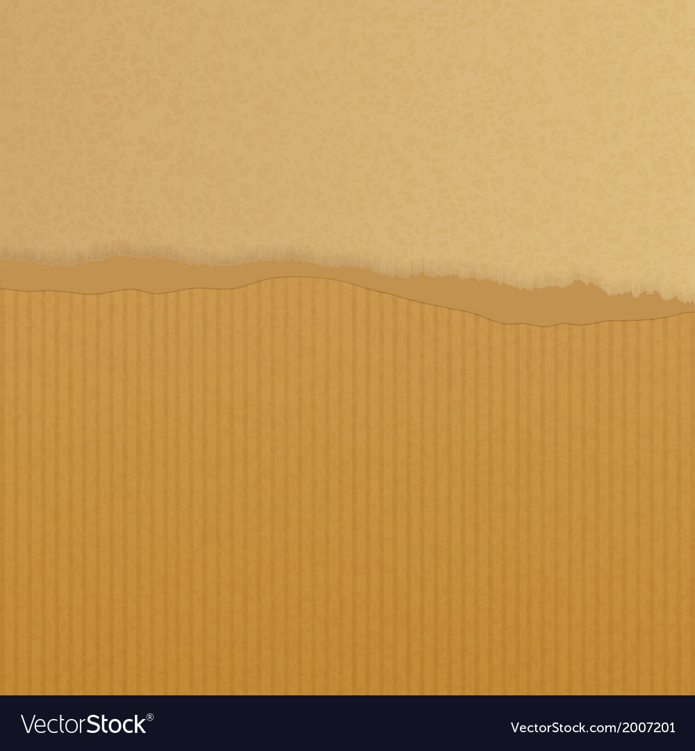 Torn brown paper background Royalty Free Vector Image