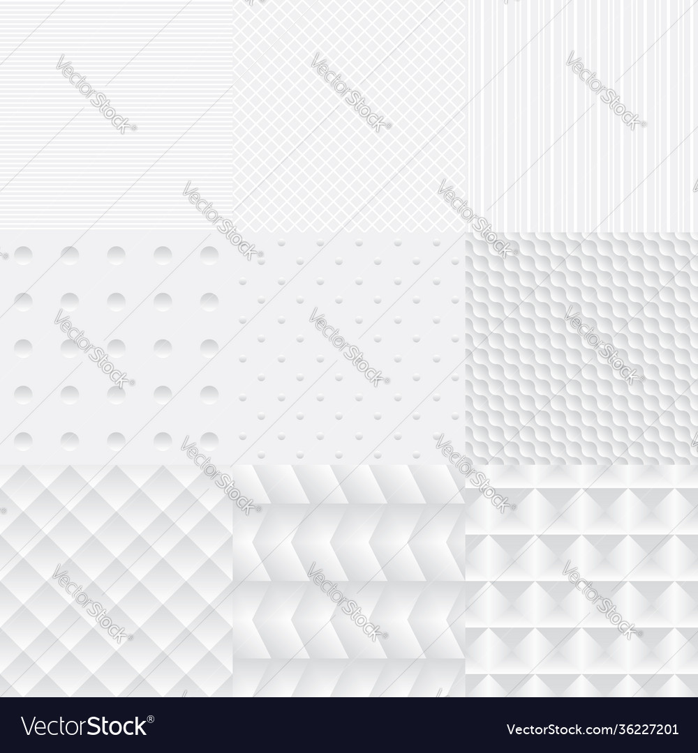 White textures Royalty Free Vector Image - VectorStock