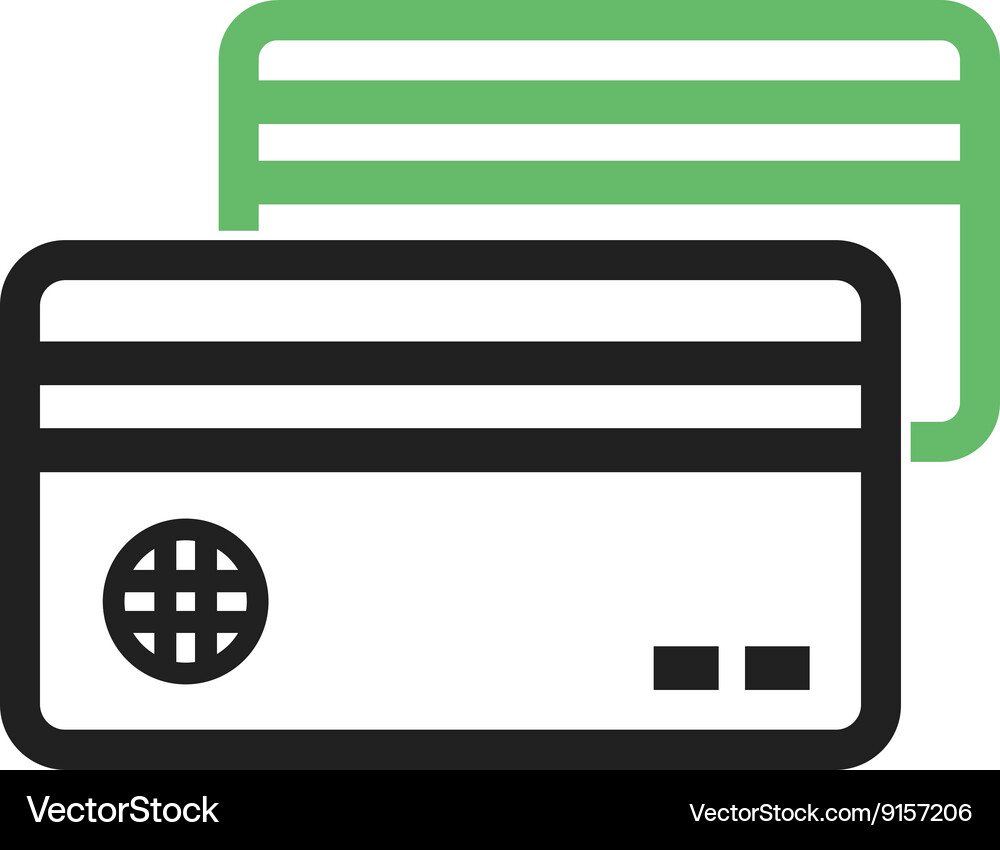 Credit cards Royalty Free Vector Image - VectorStock