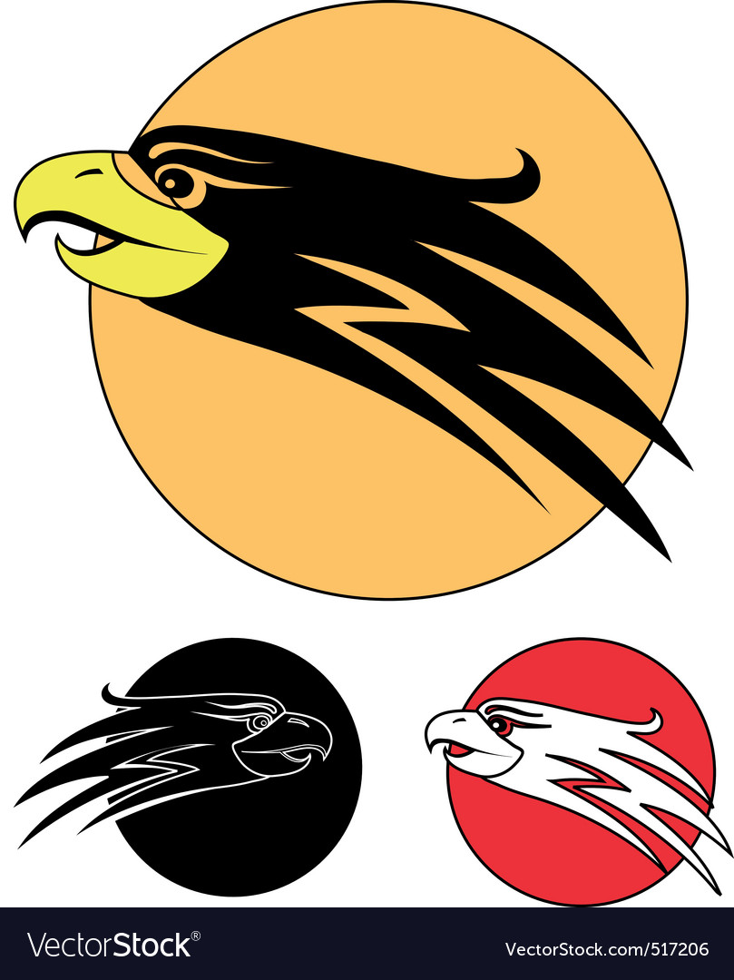Eagle bird Royalty Free Vector Image - VectorStock