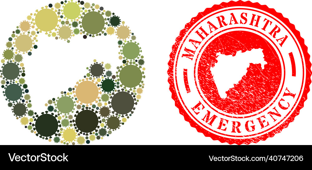 Emergency scratched seal and virus outbreak mosaic