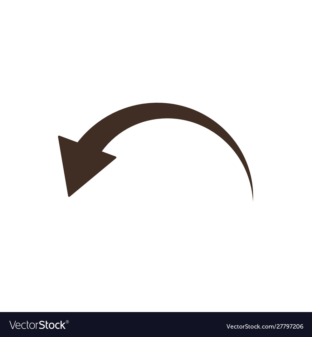 Isolated arrow icon design Royalty Free Vector Image