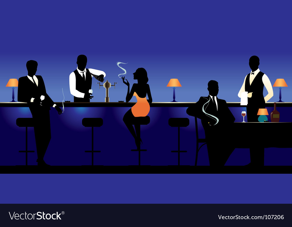 Saloon Royalty Free Vector Image - VectorStock