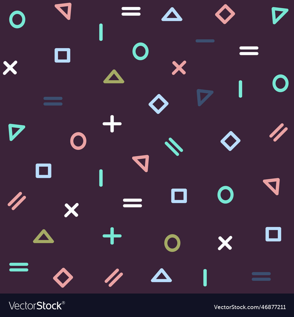 Pattern geometric texture backdrop Royalty Free Vector Image