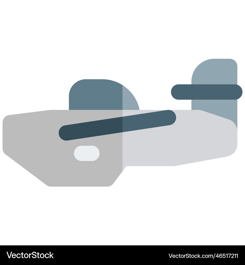 War plane a fighter aircraft for battles Vector Image
