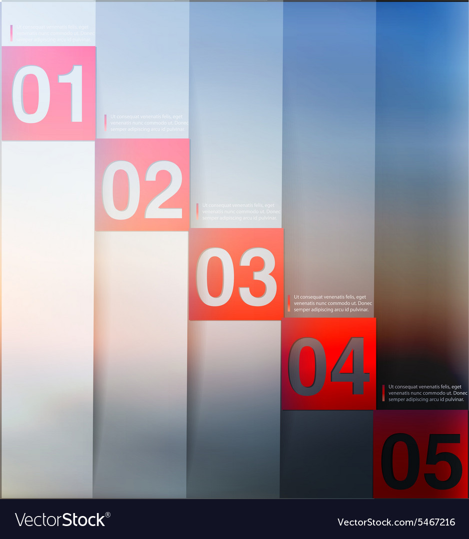 Abstract background number line Royalty Free Vector Image