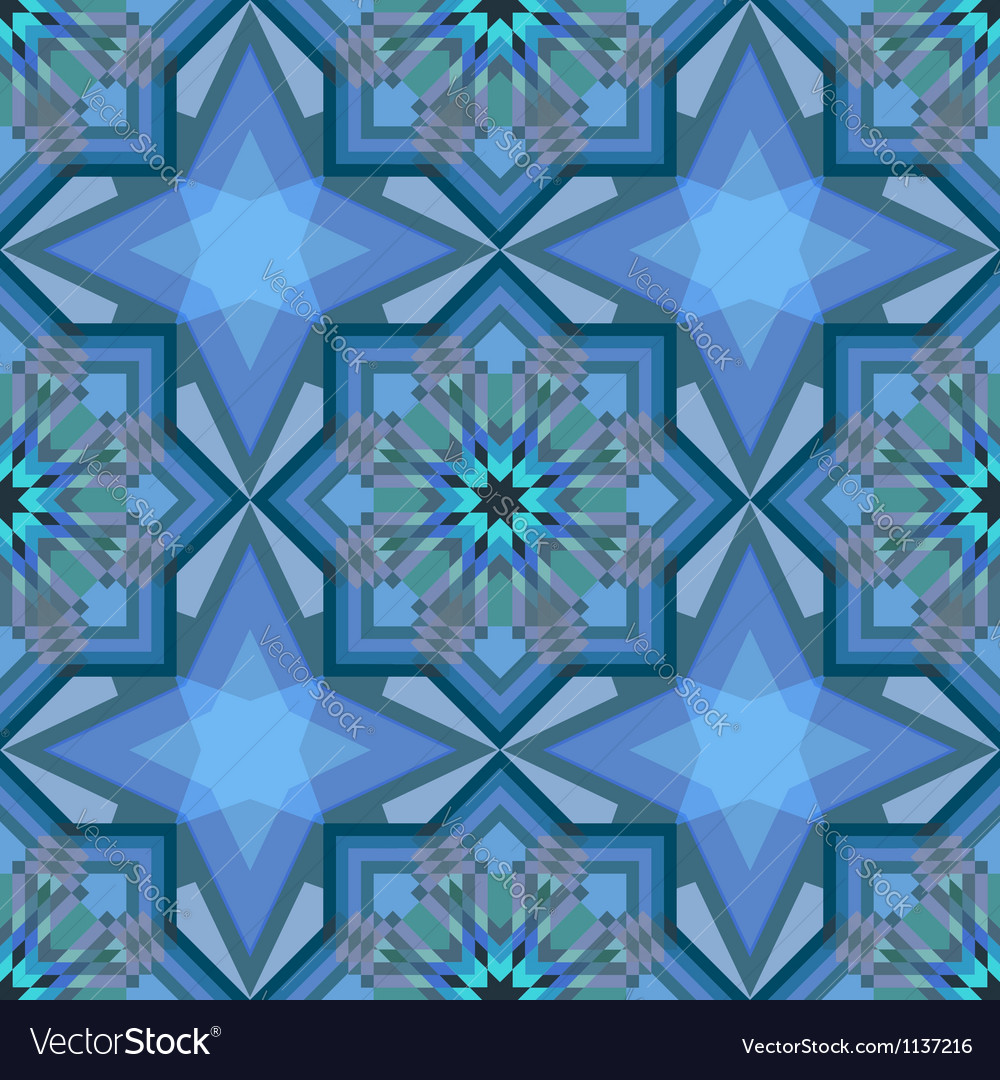 Crystal pattern Royalty Free Vector Image - VectorStock