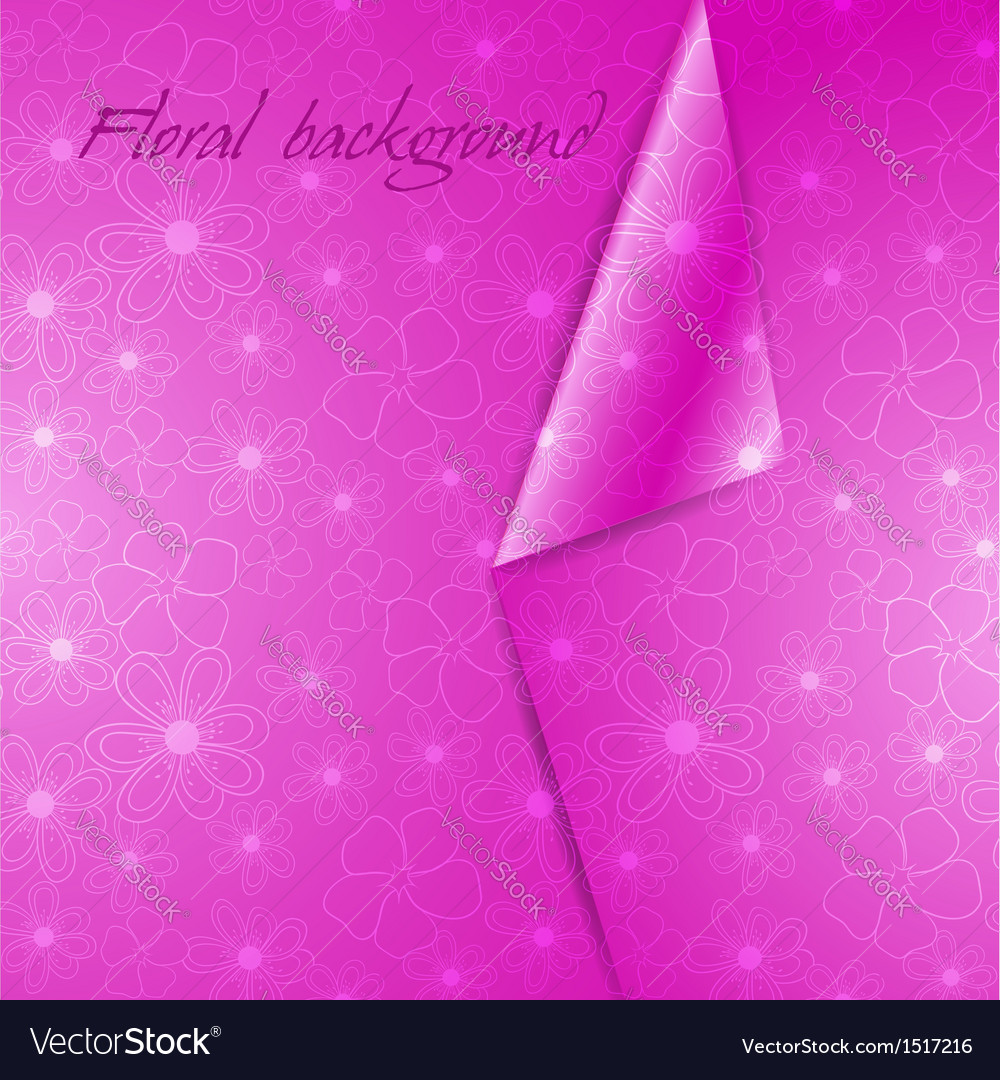 Pink abstract floral background Royalty Free Vector Image Pink abstract floral background Royalty Free Vector Image