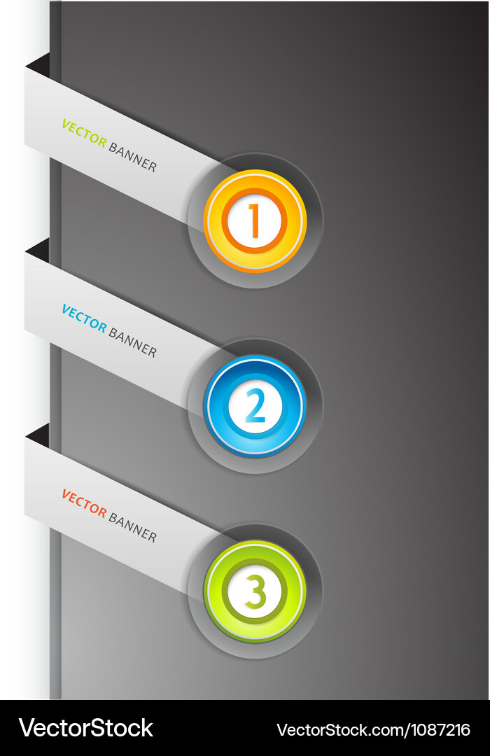 Set of colorful labels Royalty Free Vector Image