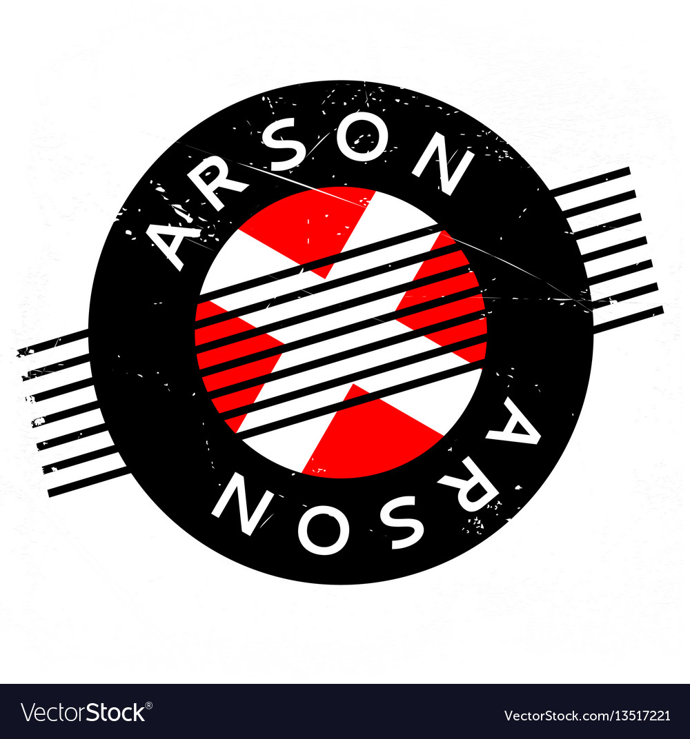 Arson rubber stamp Royalty Free Vector Image - VectorStock