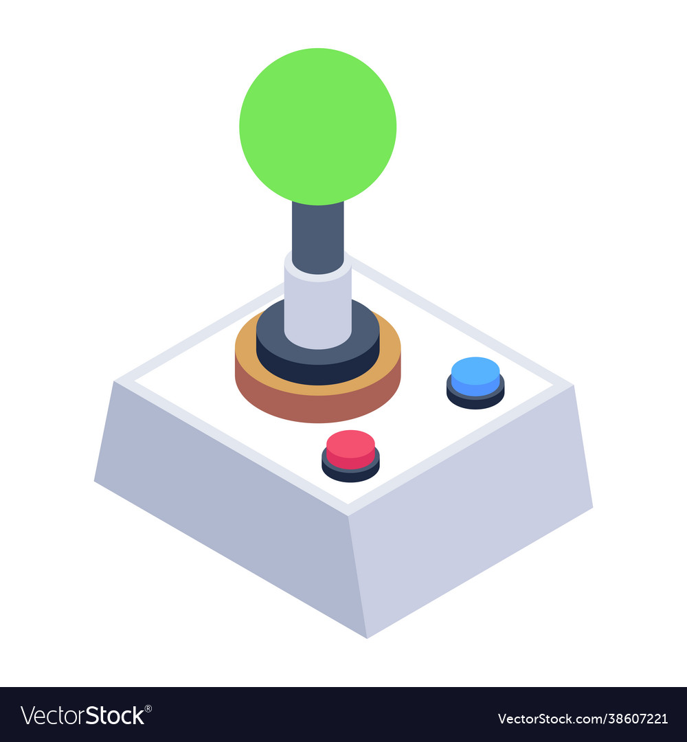 Control lever Royalty Free Vector Image - VectorStock