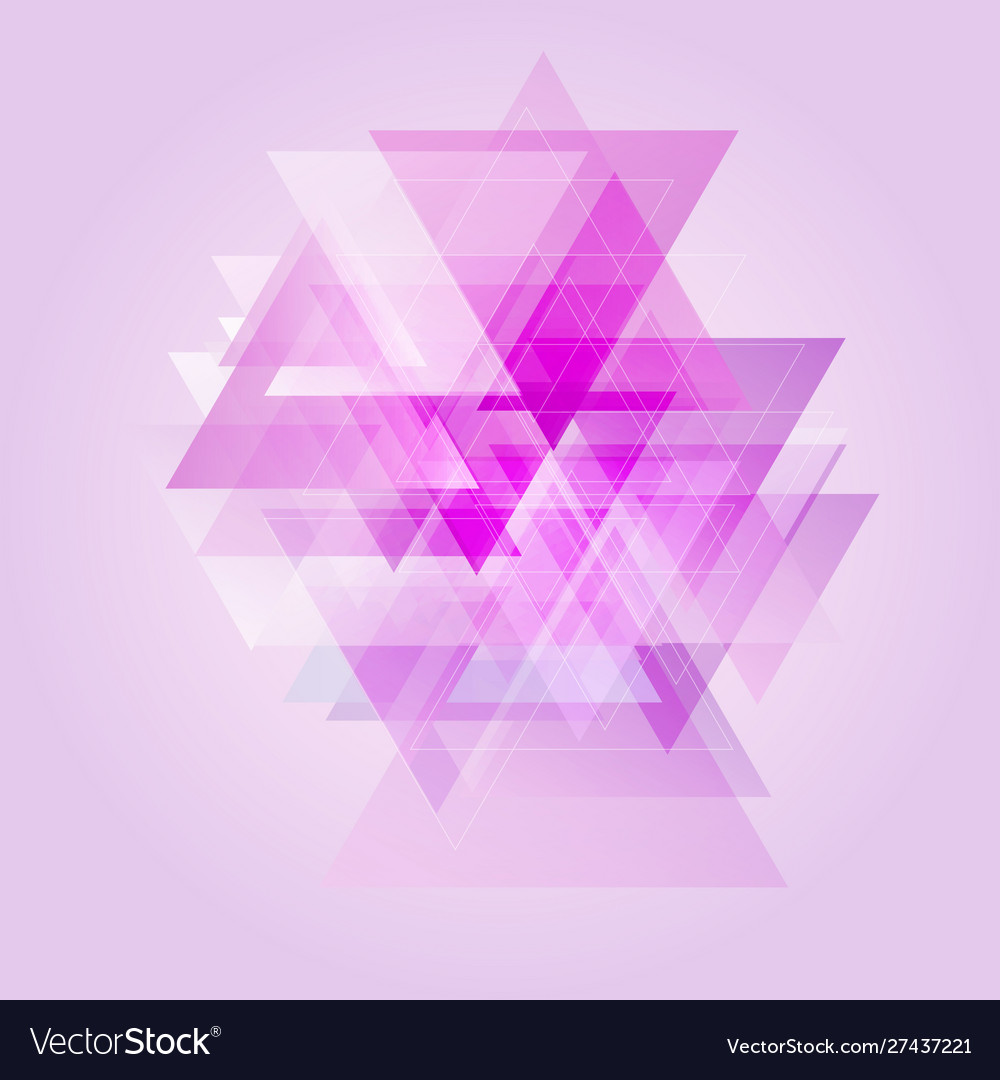 Low poly abstract design Royalty Free Vector Image