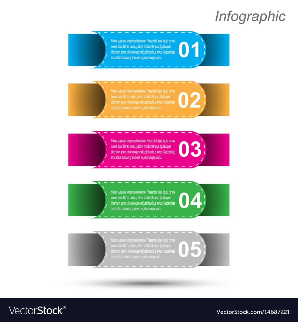 Modern design template Royalty Free Vector Image