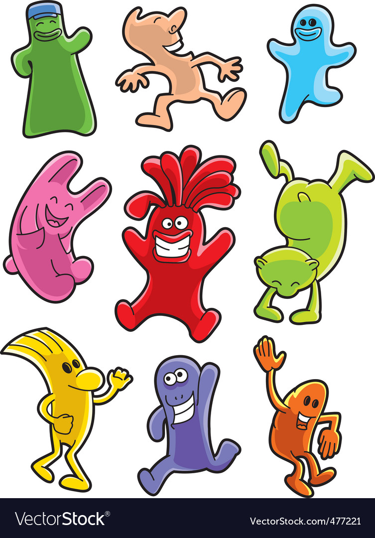 Monsters Royalty Free Vector Image - VectorStock