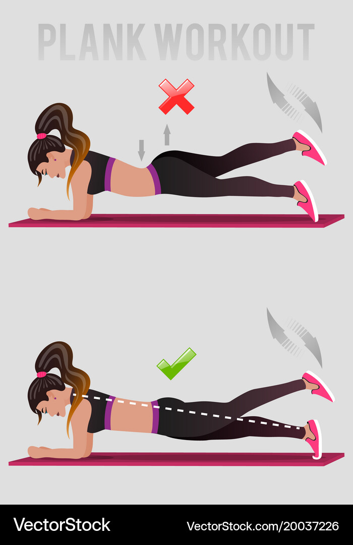 Wiith girl and stability ball Royalty Free Vector Image
