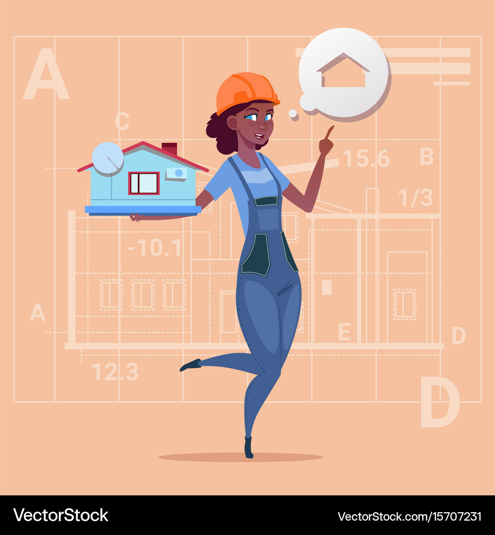 Female Architect Clipart