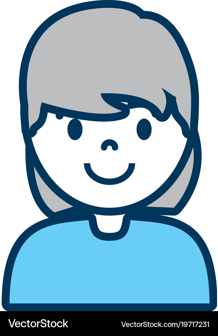 Cartoon woman icon Royalty Free Vector Image - VectorStock