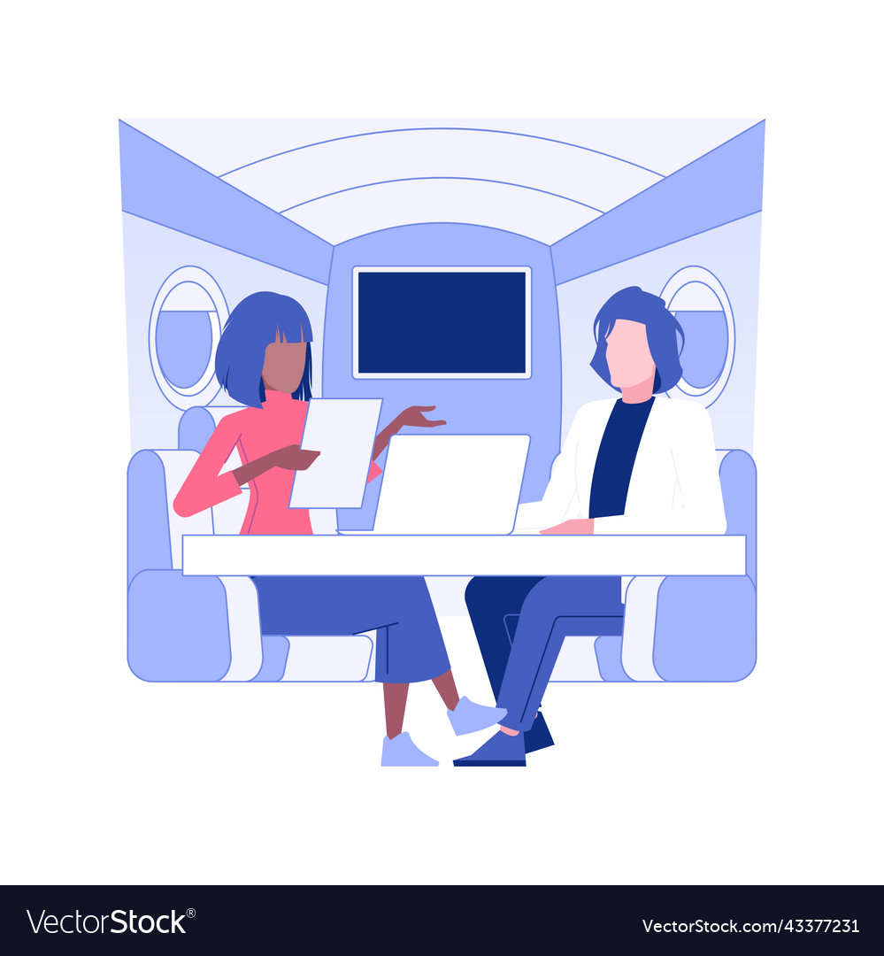 Private jet isolated concept Royalty Free Vector Image Private jet isolated concept Royalty Free Vector Image
