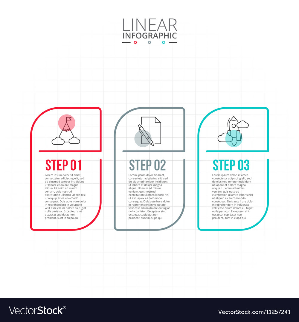 Business data visualization Royalty Free Vector Image