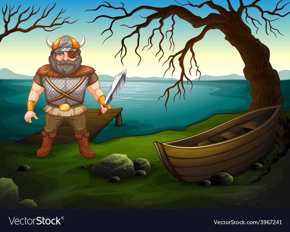 Viking Royalty Free Vector Image - VectorStock
