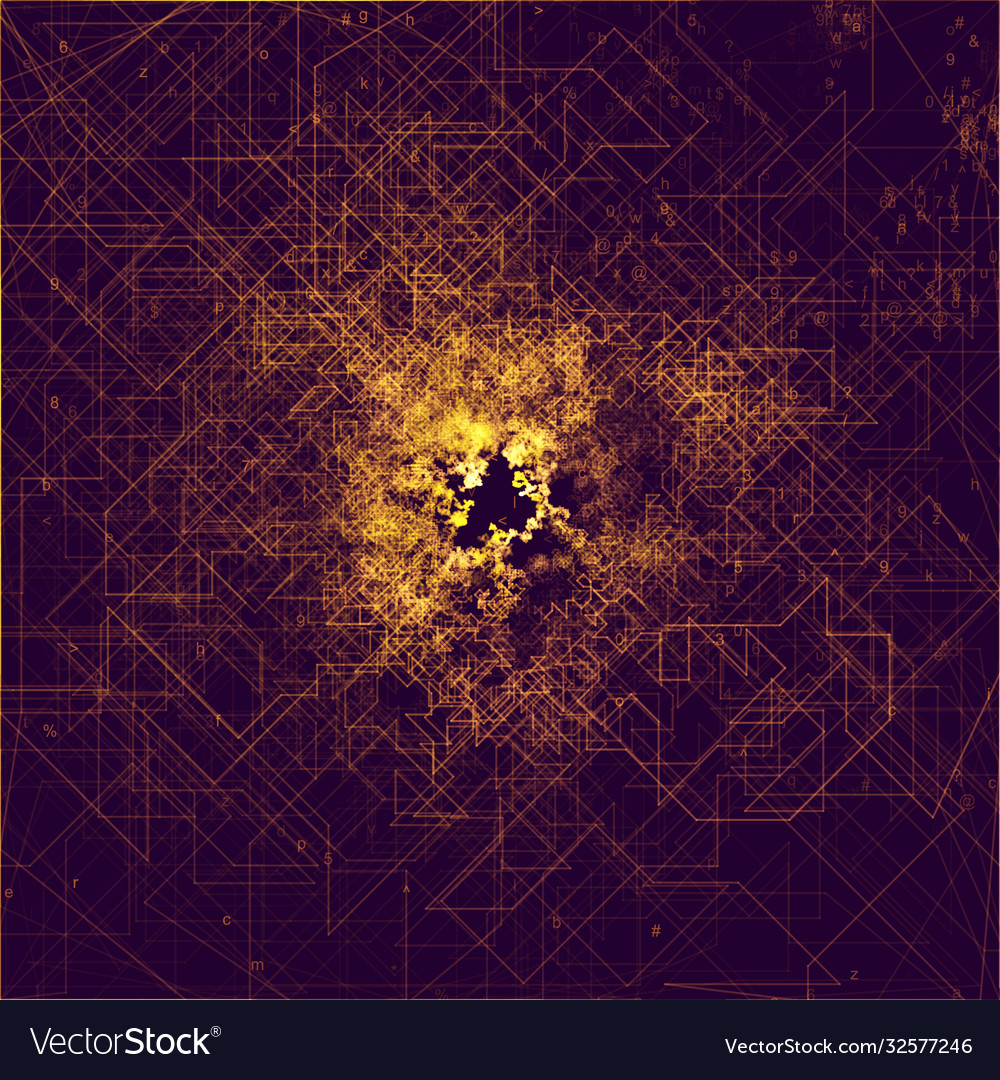 Design element for technology and computer Vector Image