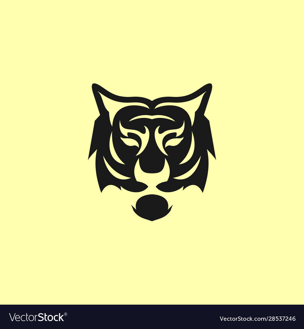 Tiger logo Royalty Free Vector Image - VectorStock