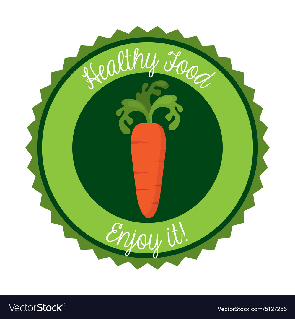 Healthy food Royalty Free Vector Image - VectorStock