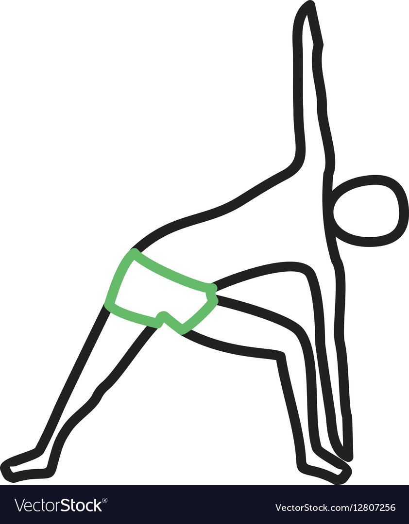 Triangle left Royalty Free Vector Image - VectorStock