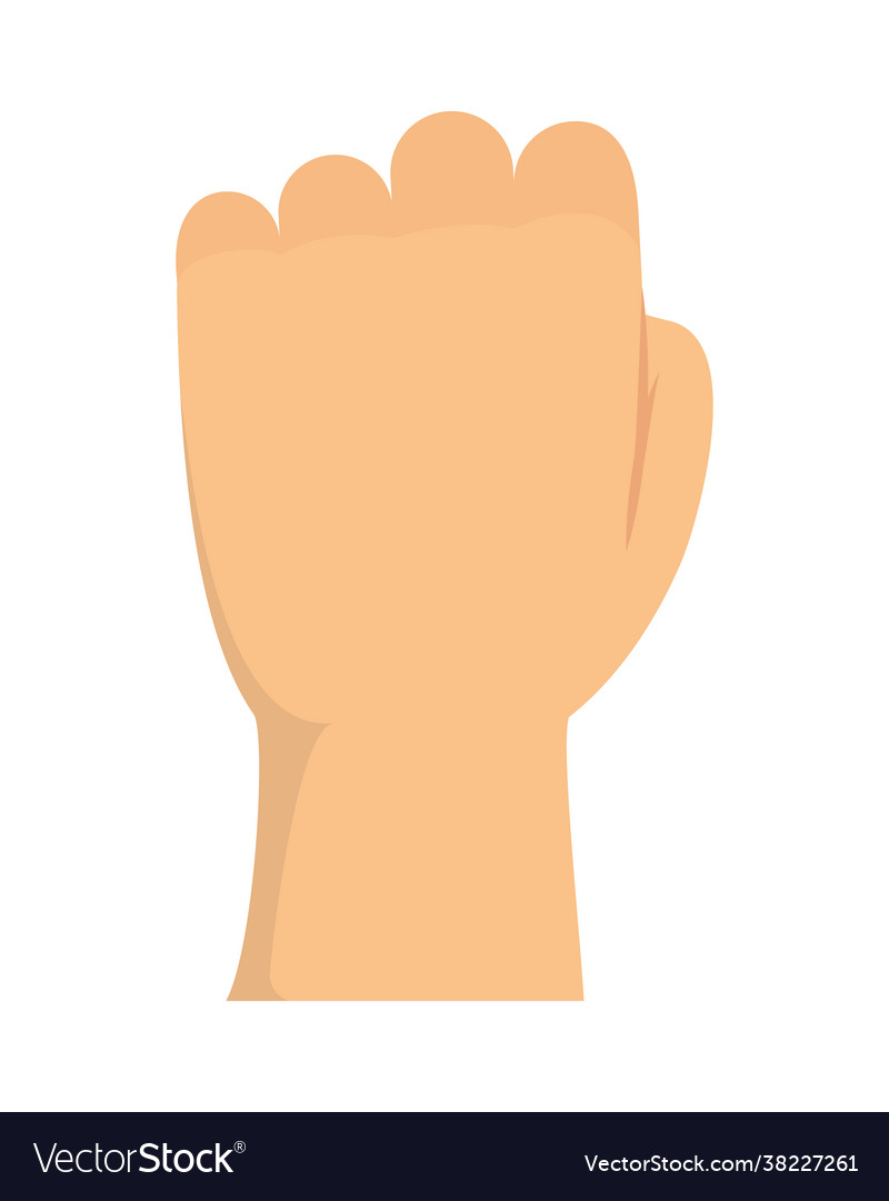 Closed hand icon Royalty Free Vector Image - VectorStock