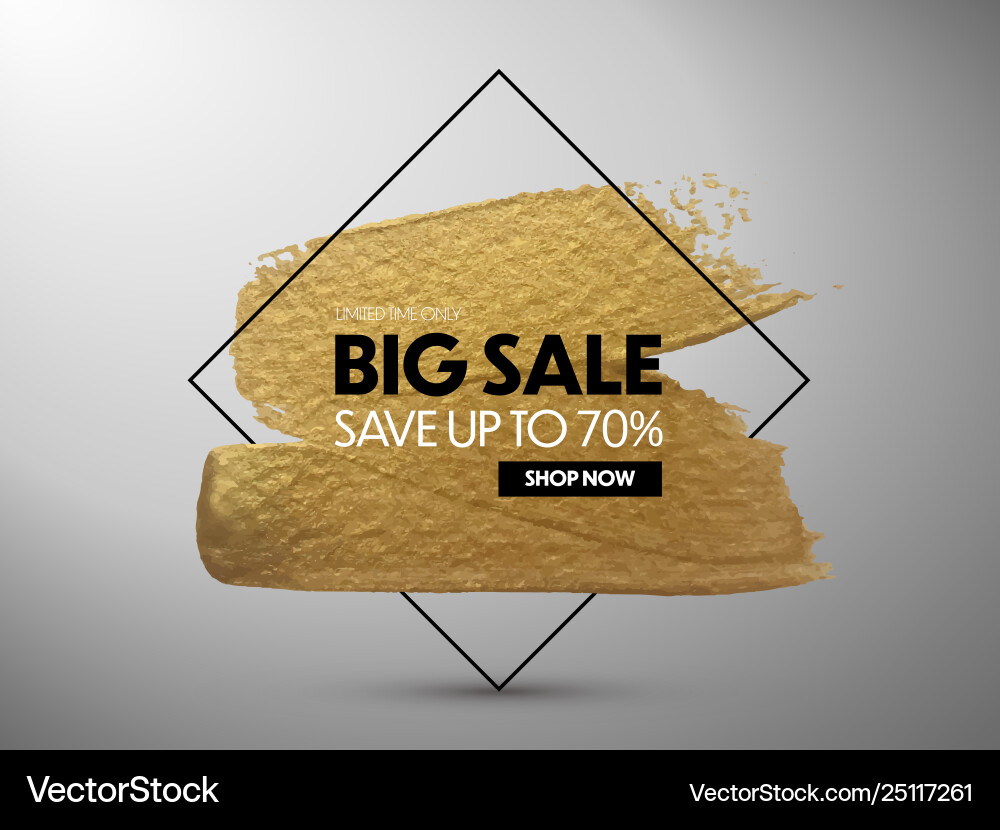 Sale banner design special offer background Vector Image