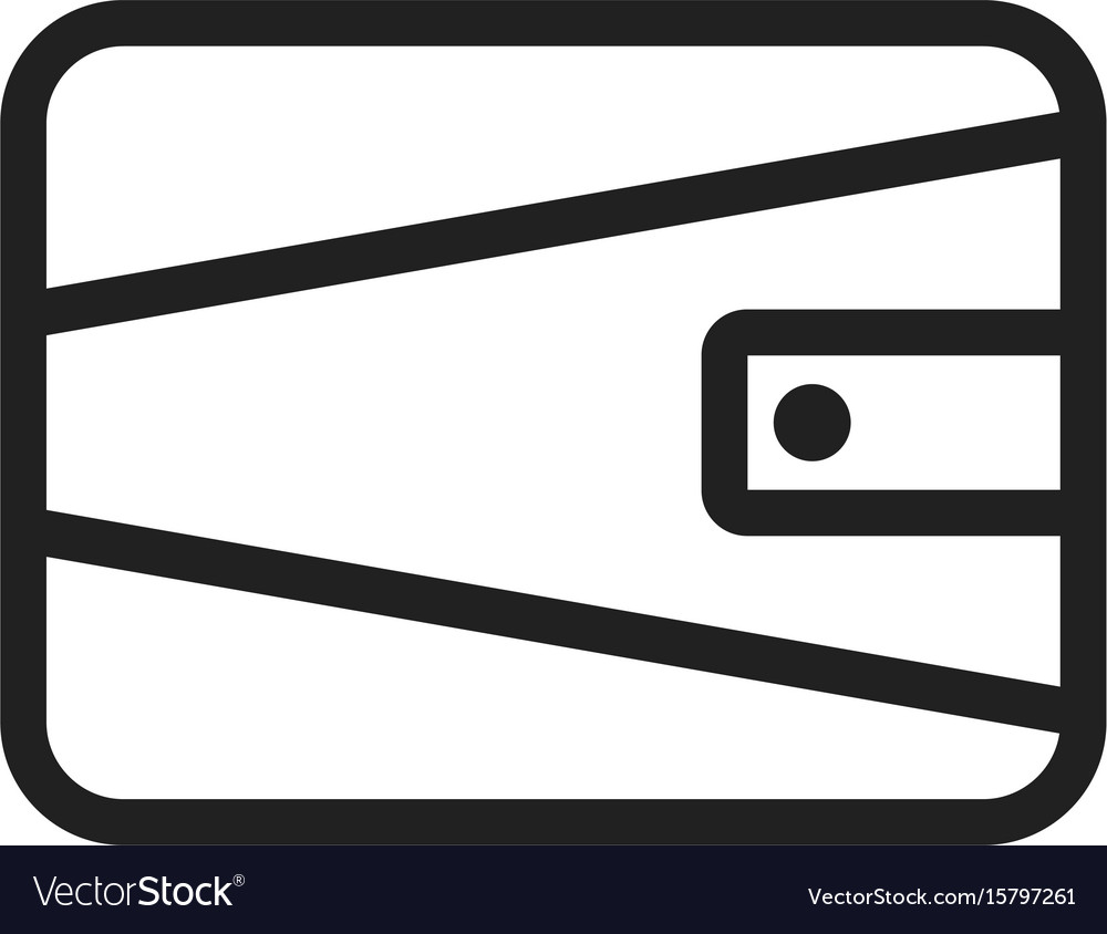 Wallet Royalty Free Vector Image - VectorStock