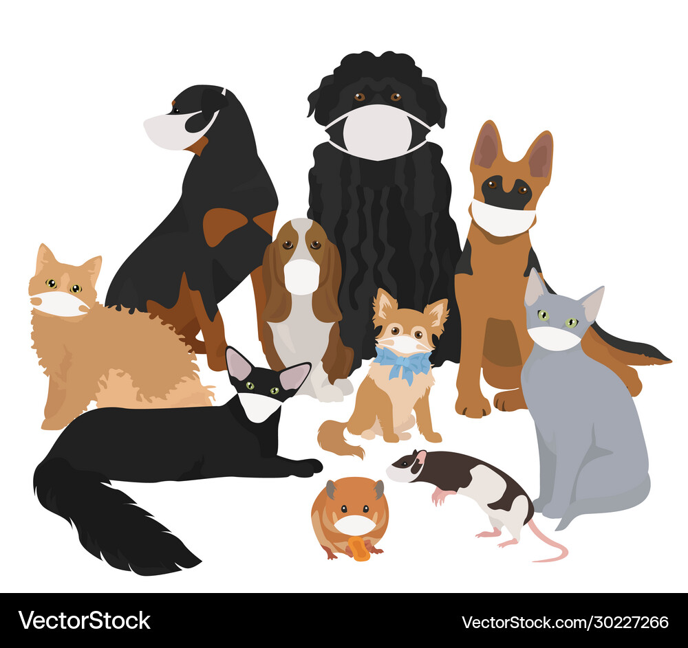 Corona virus disease quarantine concept design Vector Image
