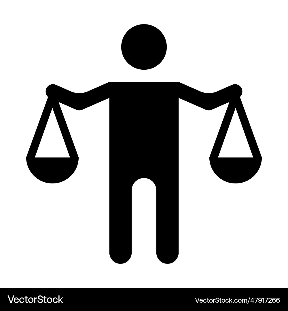 Ethics glyph icon for personal and commercial use Vector Image