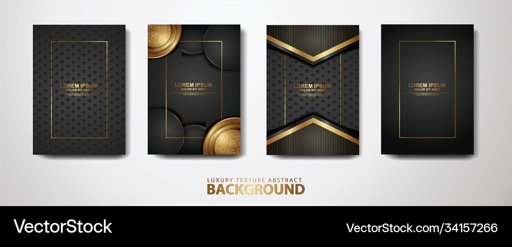 Set cover design template with futuristic Vector Image